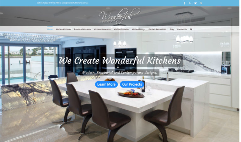 Wonderful Kitchens - Softcom Web Solutions